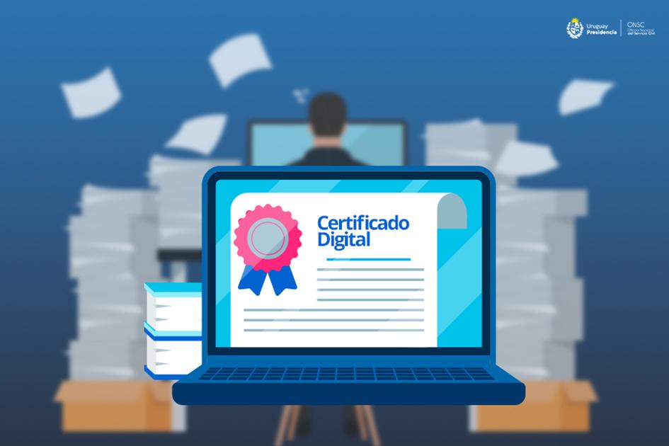 Nuevo certificado digital | Oficina Nacional del Servicio Civil